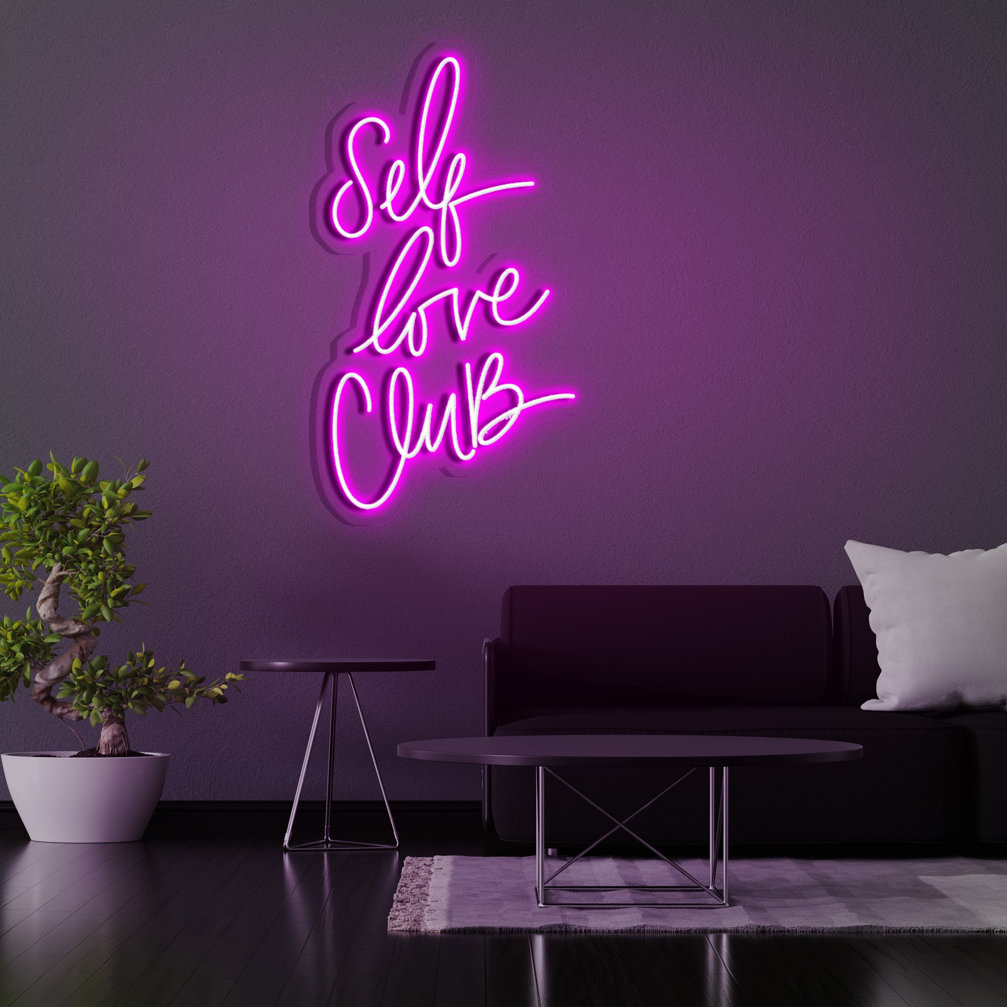 Club Neon Sign For Self-Lovers | A Great Symbol Of Modern Love