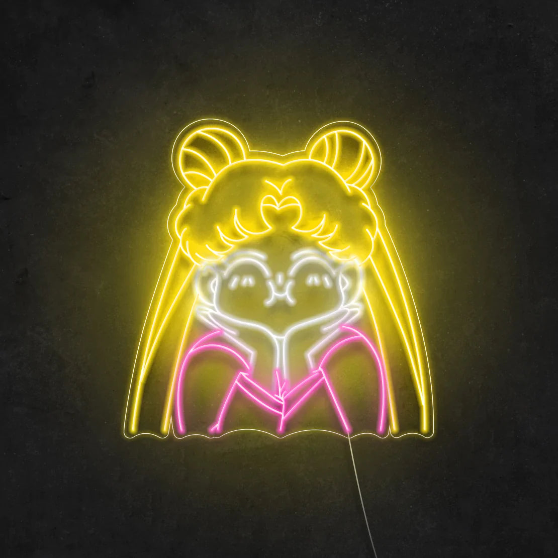 Sailor Moon Neon Sign For Bedroom Wall Decor
