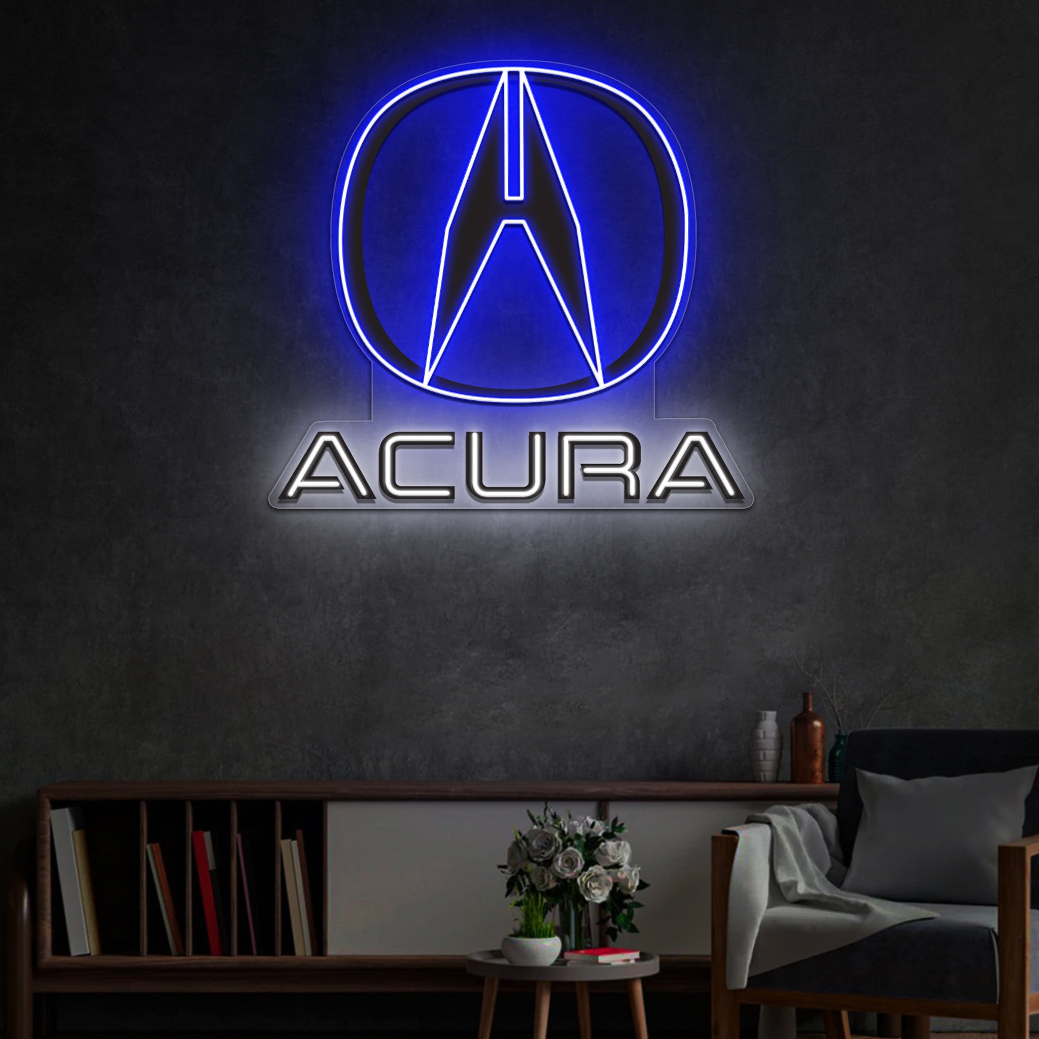 Acura LED Neon Sign - Premium Neon Light for Acura Enthusiasts & Garag