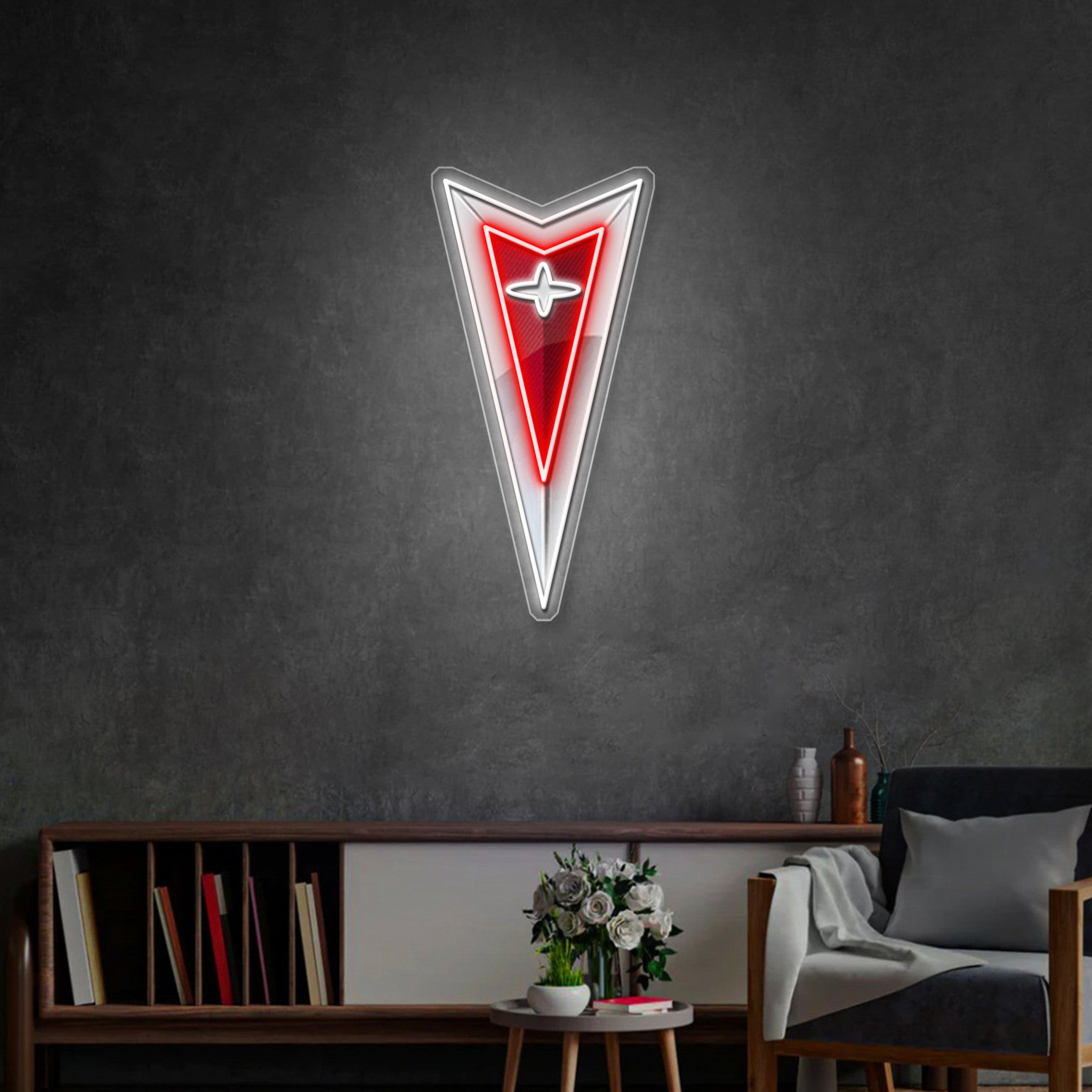 Pontiac LED Neon Sign - Premium Neon Light for Pontiac Enthusiasts & G