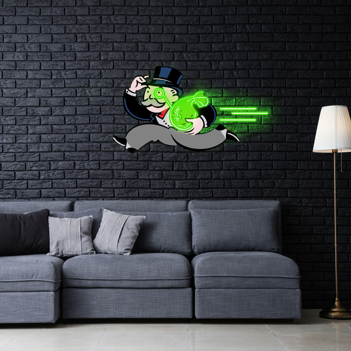 Make a point with Robber Baron Neon x Acrylic Artwork