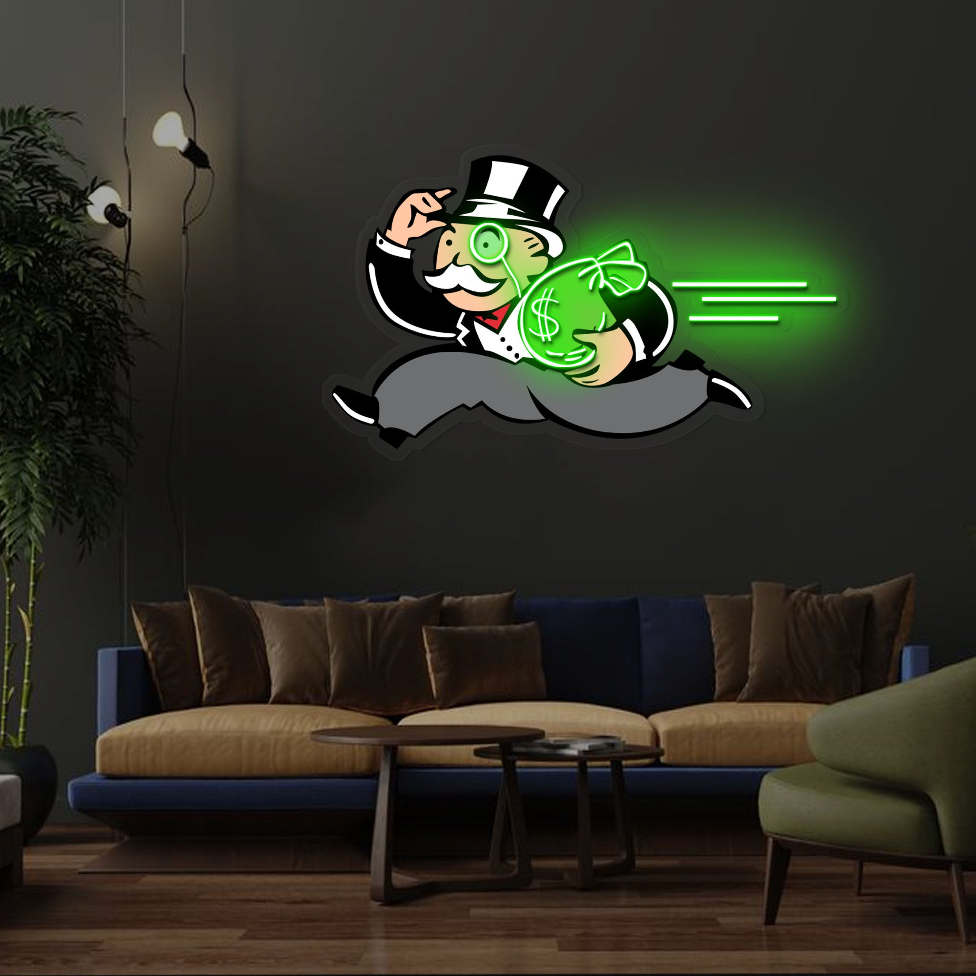 Make a point with Robber Baron Neon x Acrylic Artwork