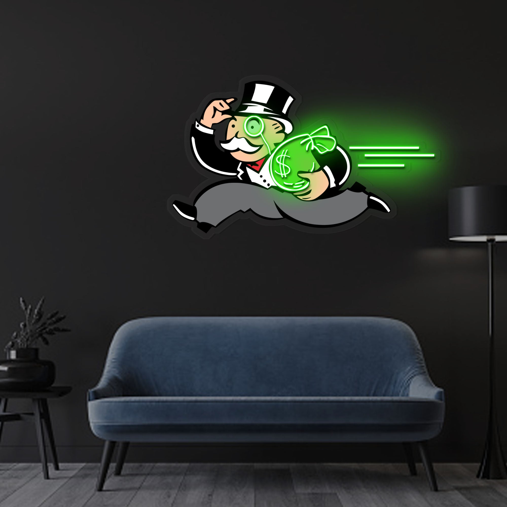 Make a point with Robber Baron Neon x Acrylic Artwork – Orant Neon