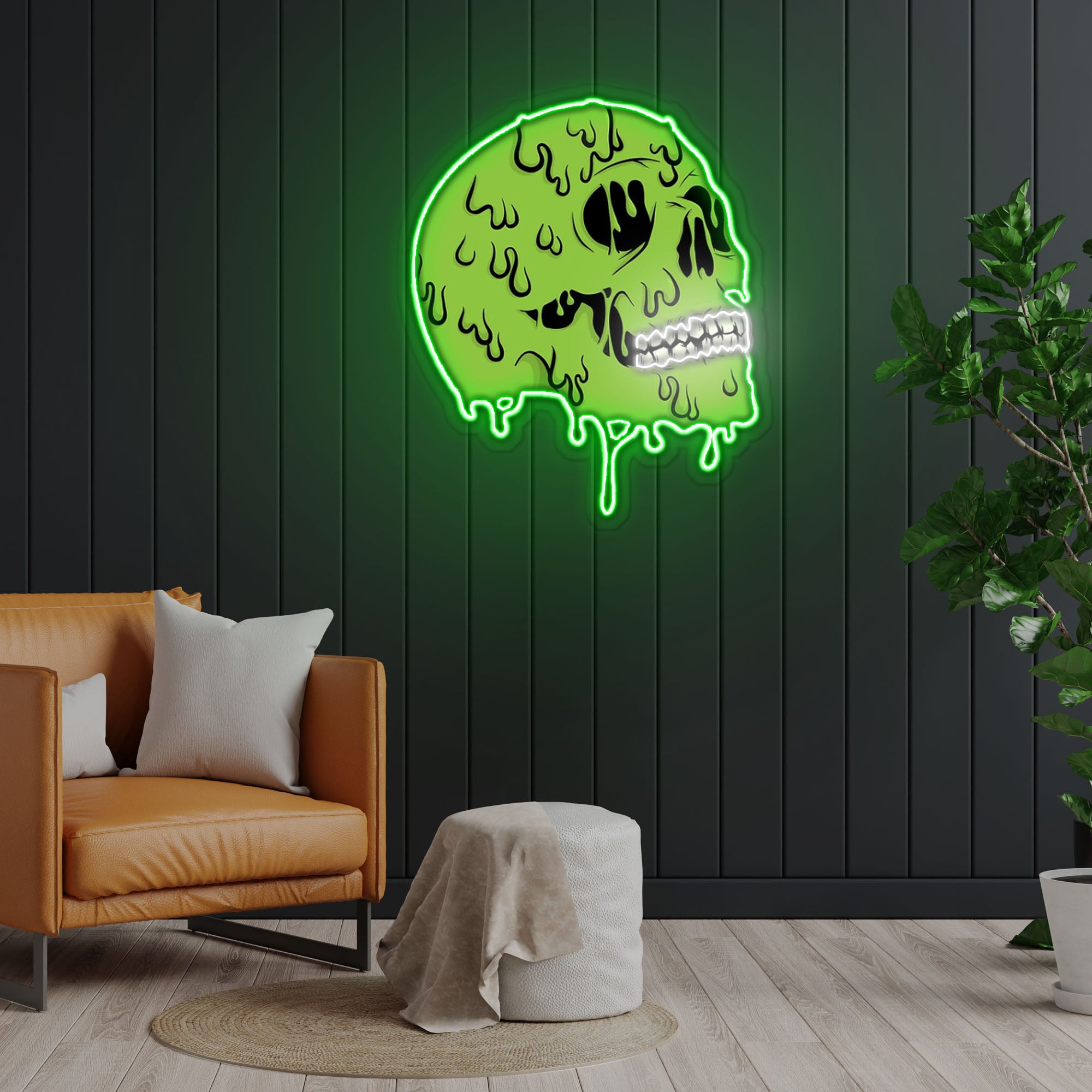 Skull Zombie Neon Sign | Breakthrough And Unique