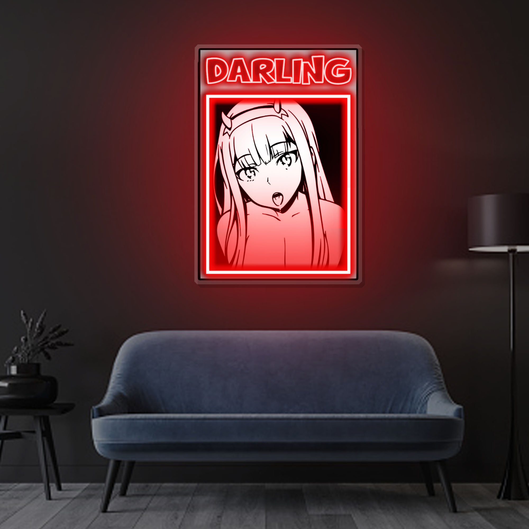 Bring the romantic to home with Darling Neon x Acrylic Artwork