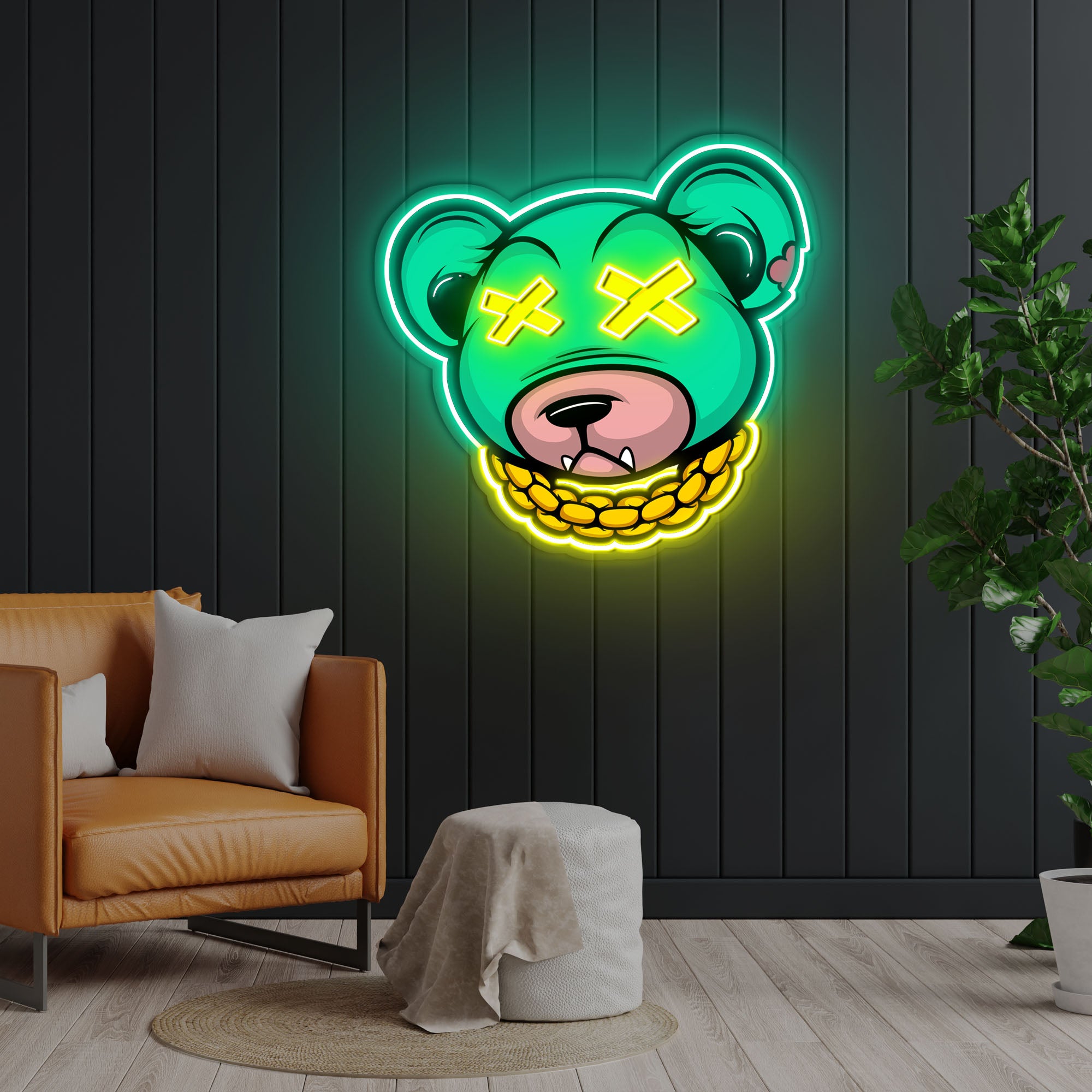 Dead Rich Cartoon x Acrylic Artwork