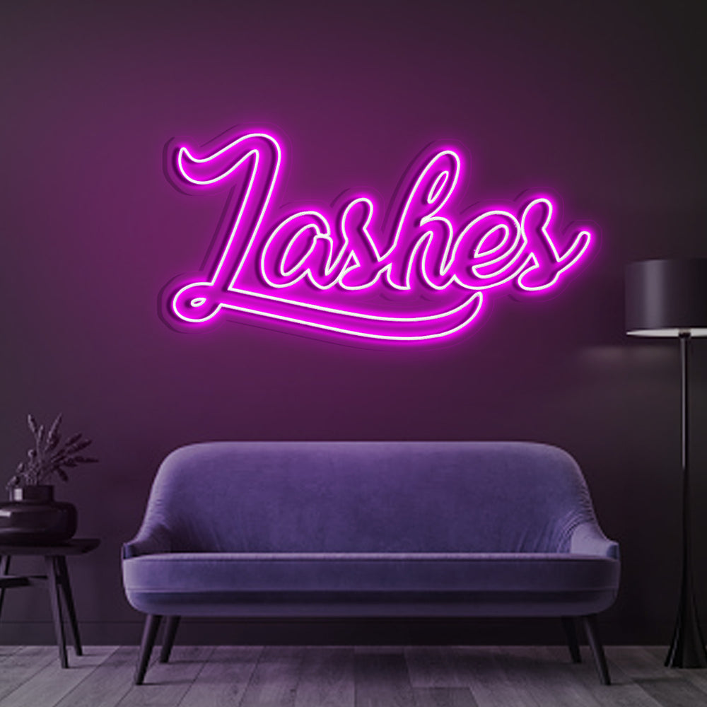 Lashes Neon | Beautify Your Salon With Fabu