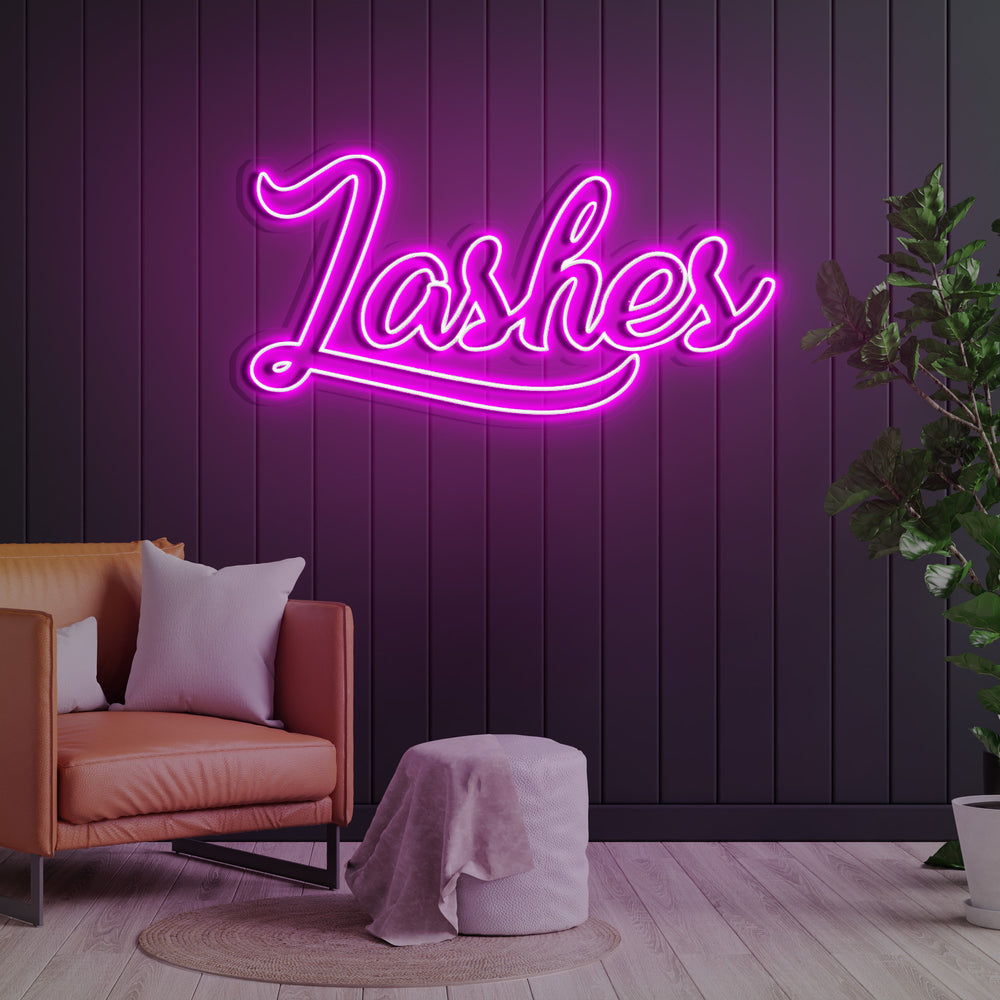 Lashes Neon | Beautify Your Salon With Fabu