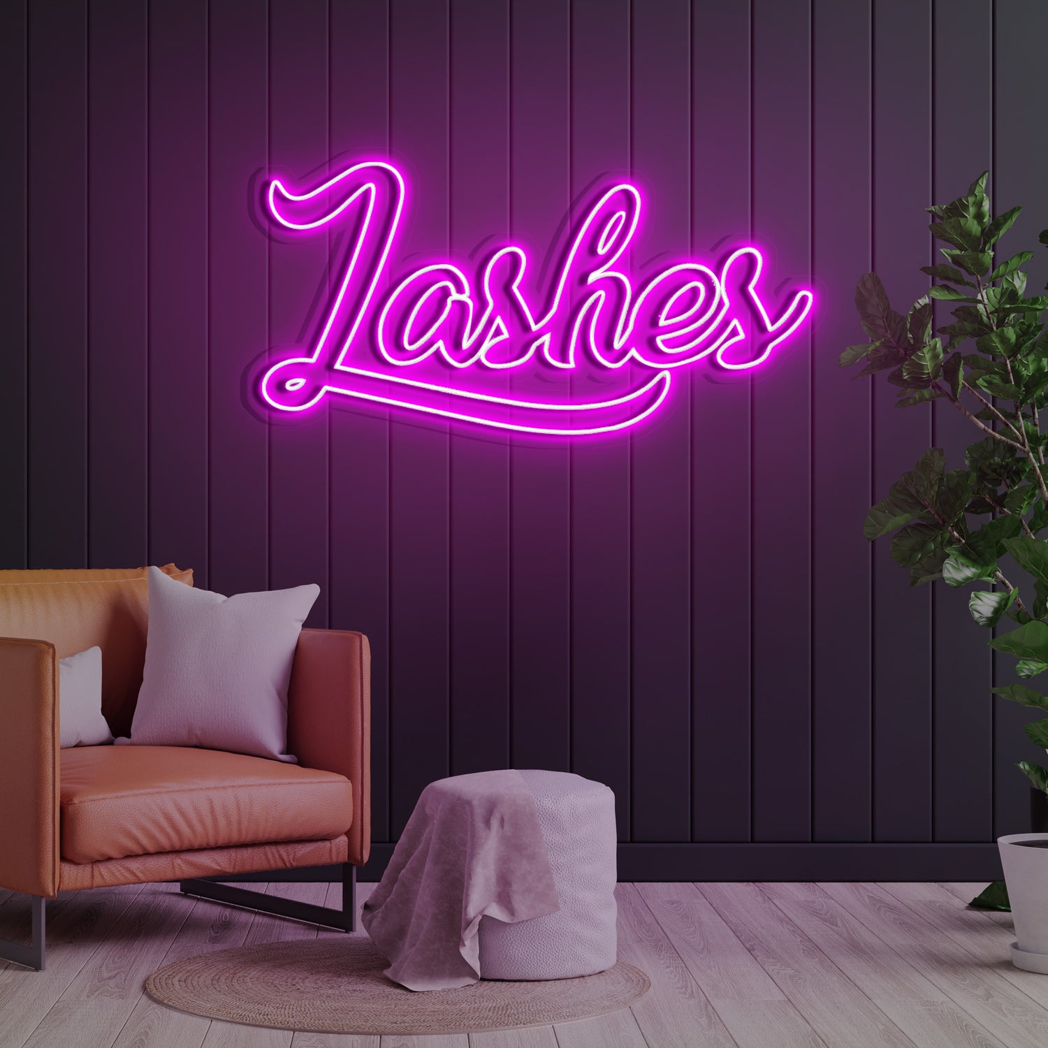 Lashes Neon | Beautify Your Salon With Fabu