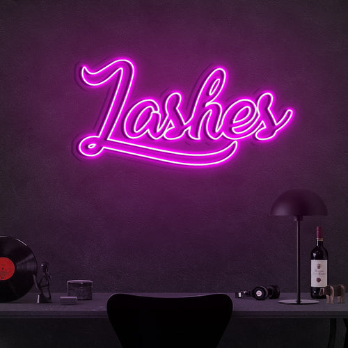 Lashes Neon | Beautify Your Salon With Fabu