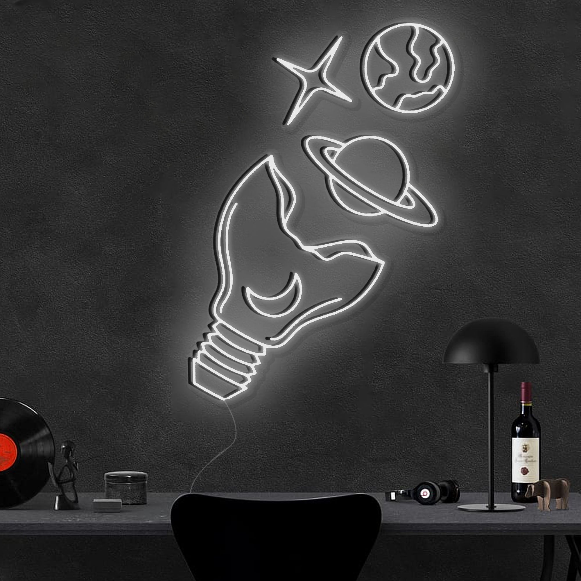 Turn on your galaxy with the "Galactic Bulb"