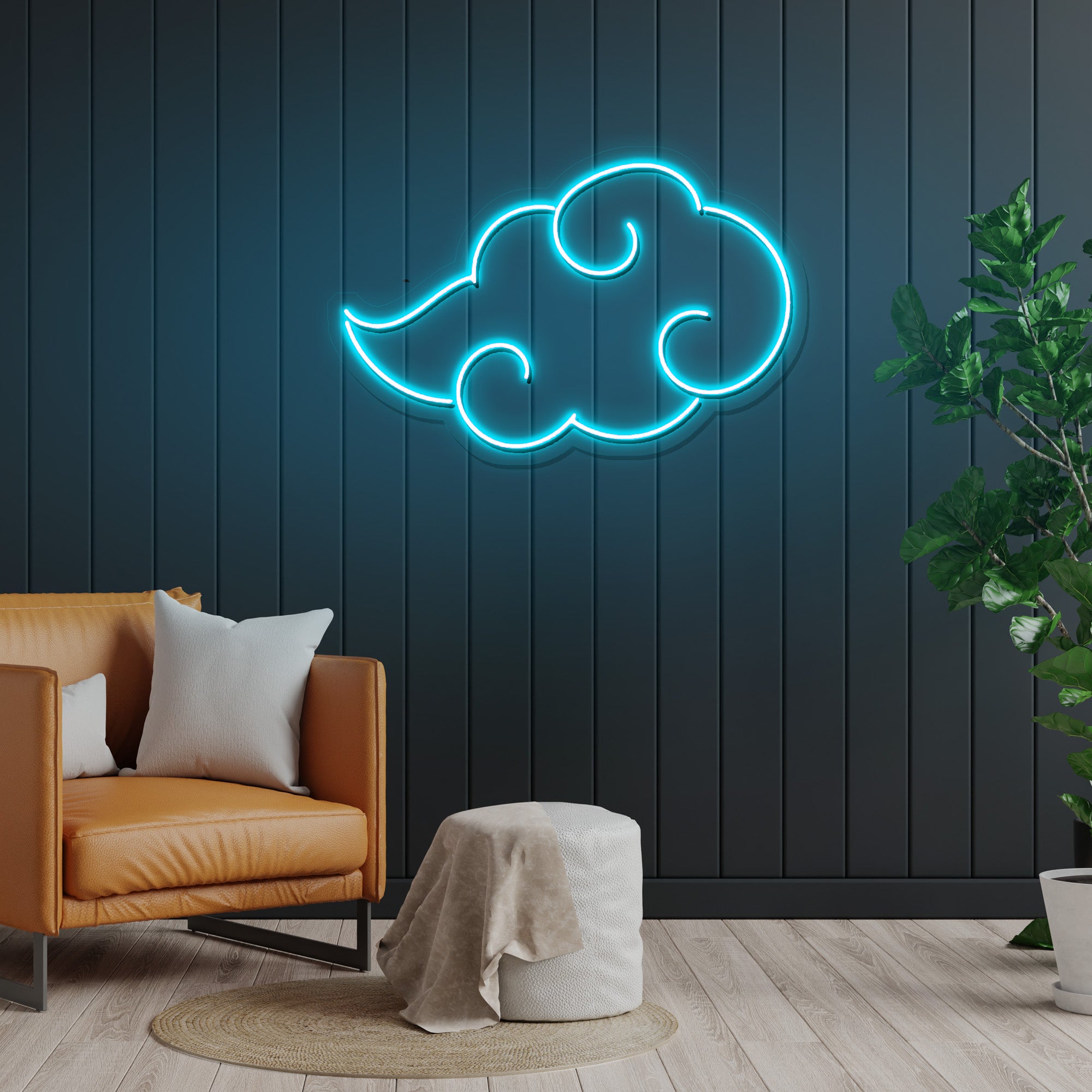 Cloud Neon Sign | Floating All Day Long