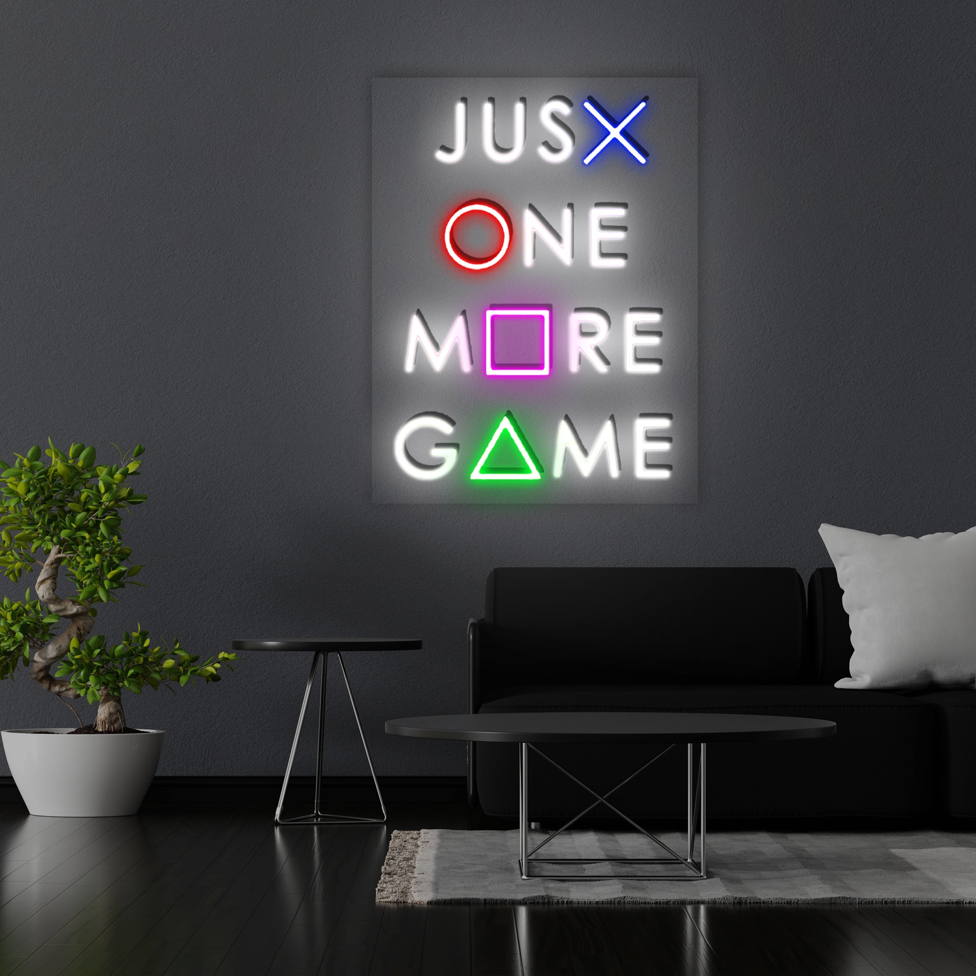 Game mode on with "Just One More Game"