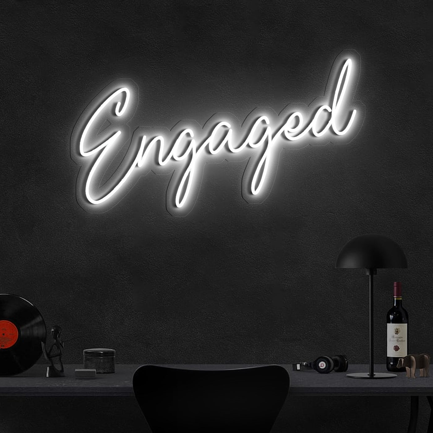 Engaged Neon Sign | Great Decor Ideas For Special Day