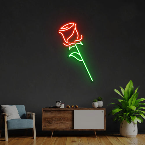 Rose Neon For A More Romantic Living Space