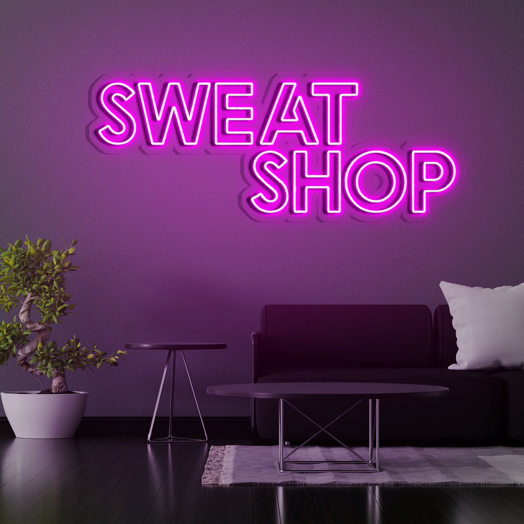 Burn the fat with "Sweat Shop"